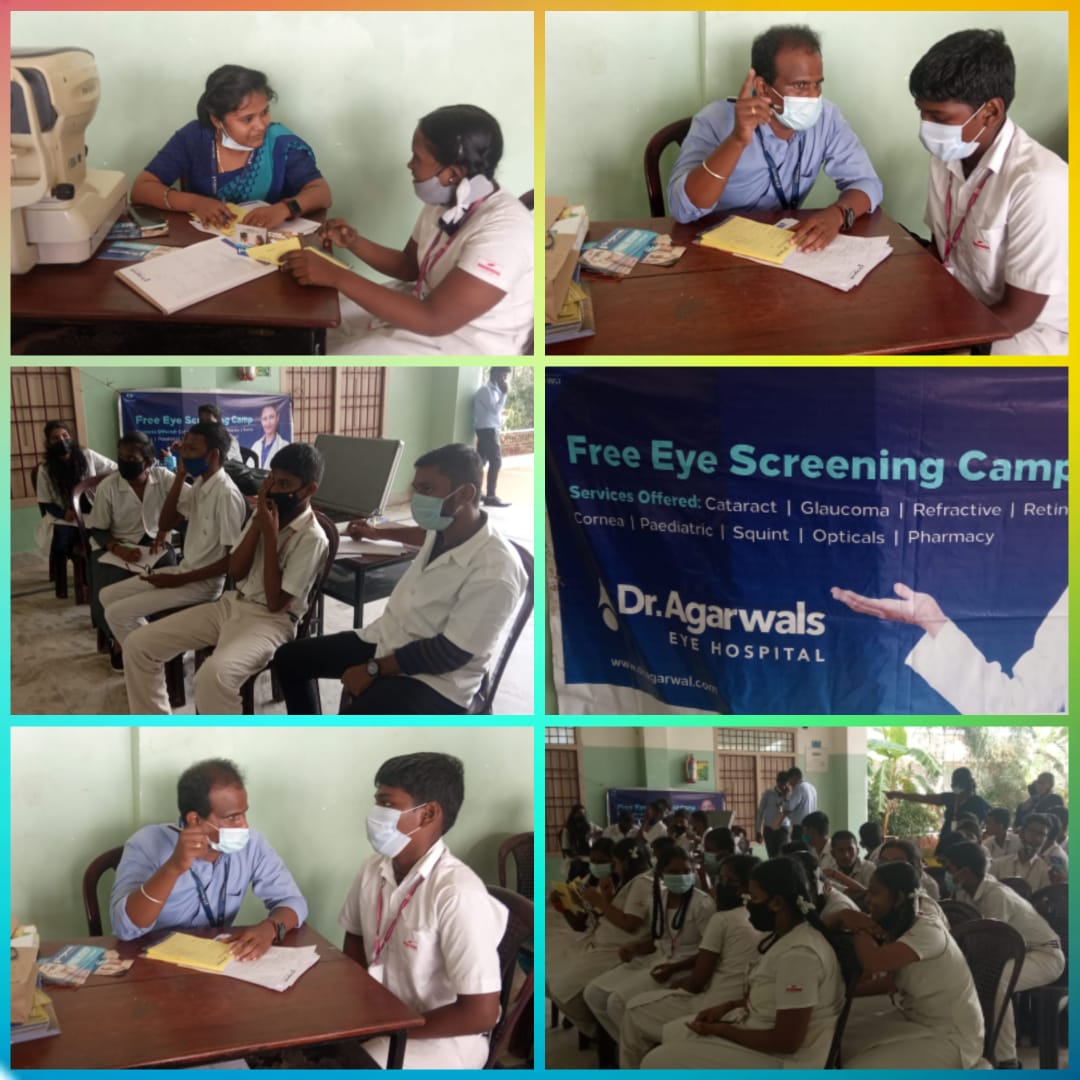 EYE SCREENING CAMP - 08.08.22 & 10.08.22 to 12.08.22 - Thiruthangal ...